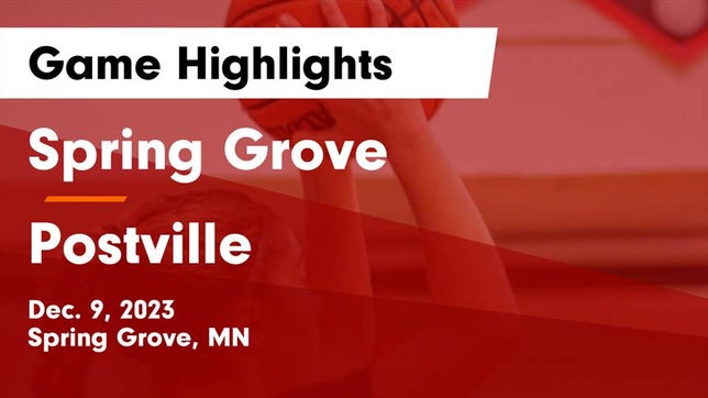 Basketball Game Recap: Postville Pirates vs. Spring Grove Lions
