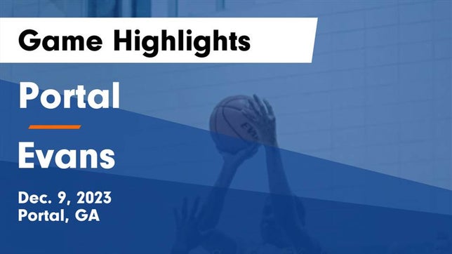 Basketball Game Recap: Evans Knights vs. Portal Panthers