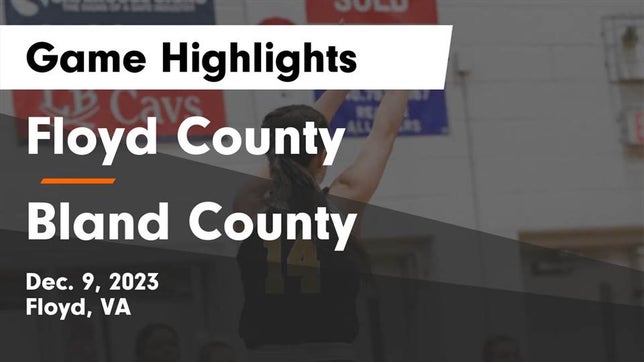 Basketball Game Recap: Bland County Bears vs. Floyd County Buffaloes