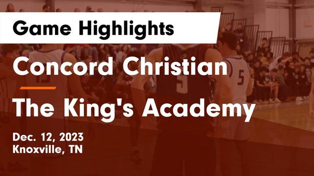Basketball Game Preview: Concord Christian Lions vs. Oakdale Eagles