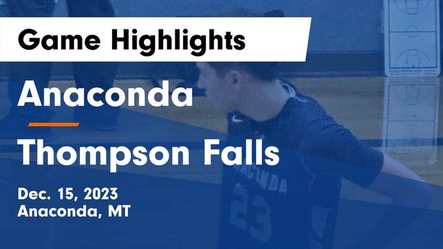 Basketball Game Recap: Anaconda Copperheads vs. Drummond Trojans