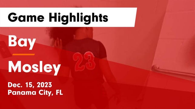 Basketball Game Recap: Mosley Dolphins vs. Leon Lions