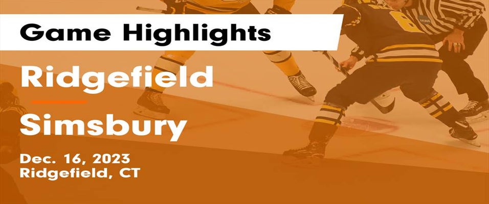 Simsbury vs Ridgefield | Ice Hockey | 12/16/2023