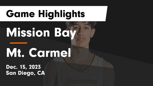 Basketball Game Preview: Mission Bay Buccaneers vs. Torrey Pines Falcons