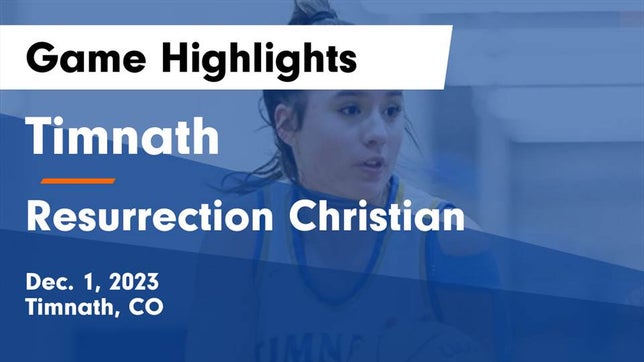 Basketball Game Recap: Timnath Cubs vs. Resurrection Christian Cougars