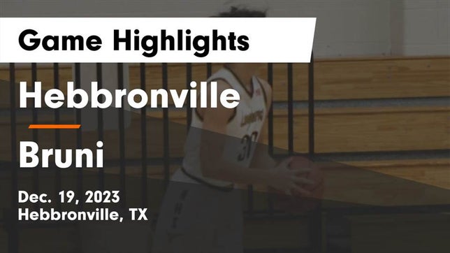 Hebbronville triumphant thanks to a strong effort from Jeffery Shreve