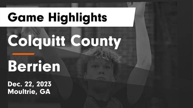 Basketball Game Recap: Colquitt County Packers vs. Early County Bobcats
