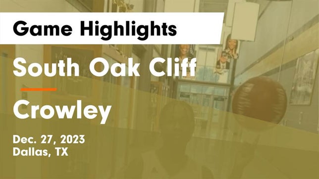 Basketball Game Recap: Crowley Eagles vs. Kimball Knights
