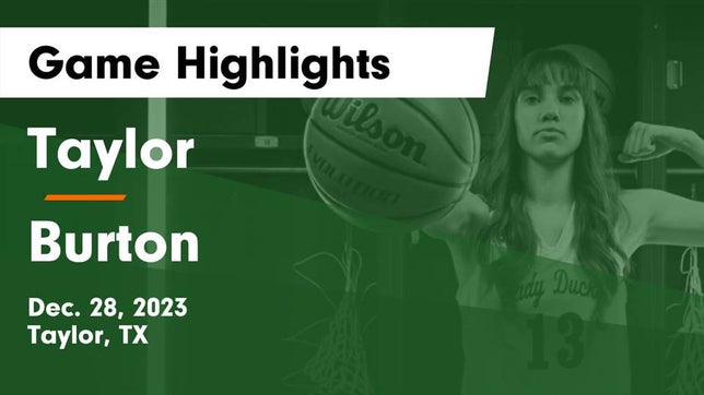 Basketball Game Preview: Taylor Ducks vs. Manor New Tech