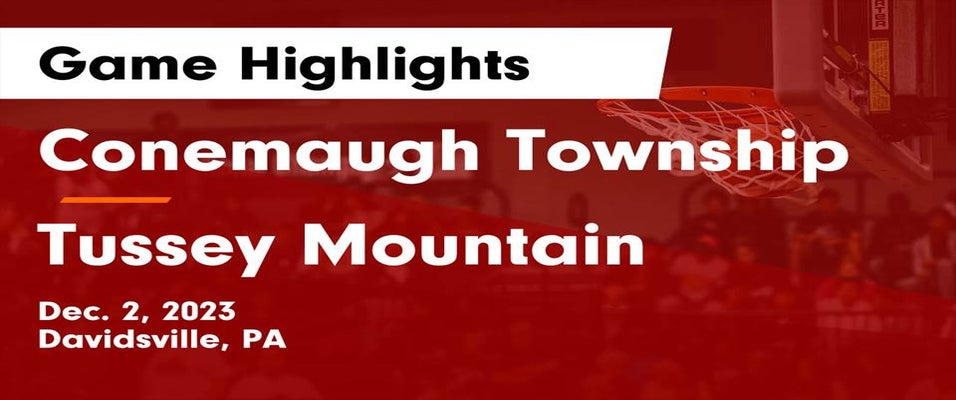 Conemaugh Township vs Tussey Mountain | Girls Basketball | 12/2/2023