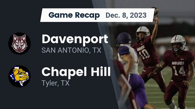 Football Game Preview: Chapel Hill Bulldogs vs. Anna Coyotes