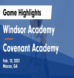 Twiggs Academy vs Windsor Academy | Basketball | 12/2/2022