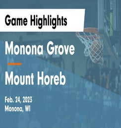 Beaver Dam vs Monona Grove | Girls Basketball | 2/18