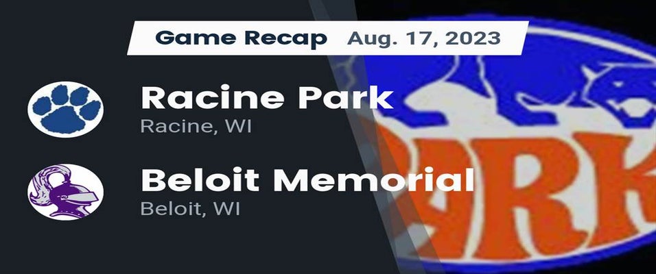 Racine Park vs Beloit Memorial | Football | 8/17/2023