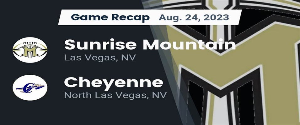 Sunrise Mountain vs Cheyenne | Football | 8/24/2023