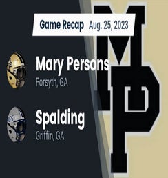 Long County vs Mary Persons | Football | 11/10/2023