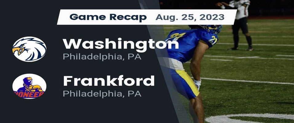 George Washington vs Frankford | Football | 8/25/2023