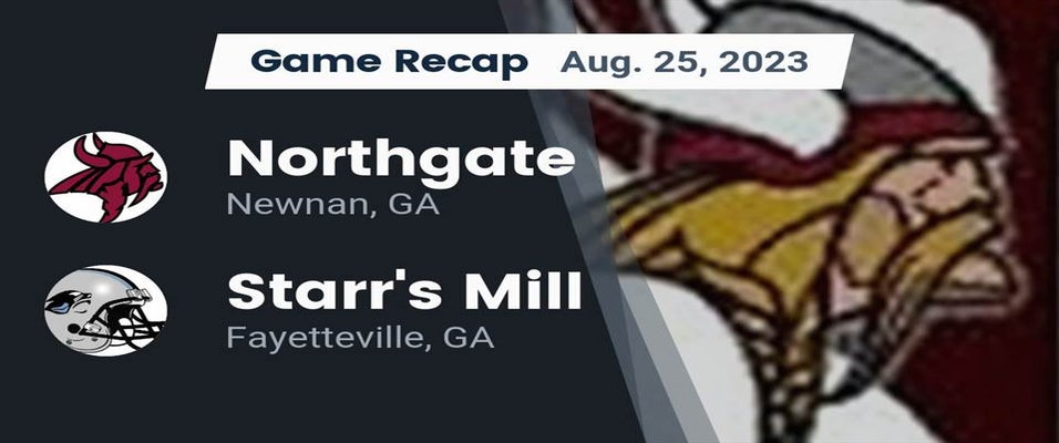 Northgate vs Starr's Mill | Football | 8/25/2023