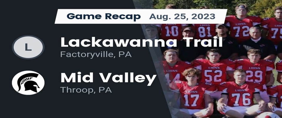 Lackawanna Trail vs Mid Valley | Football | 8/25/2023