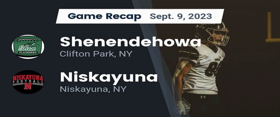 Niskayuna vs Shenendehowa | Football | 9/8/2023