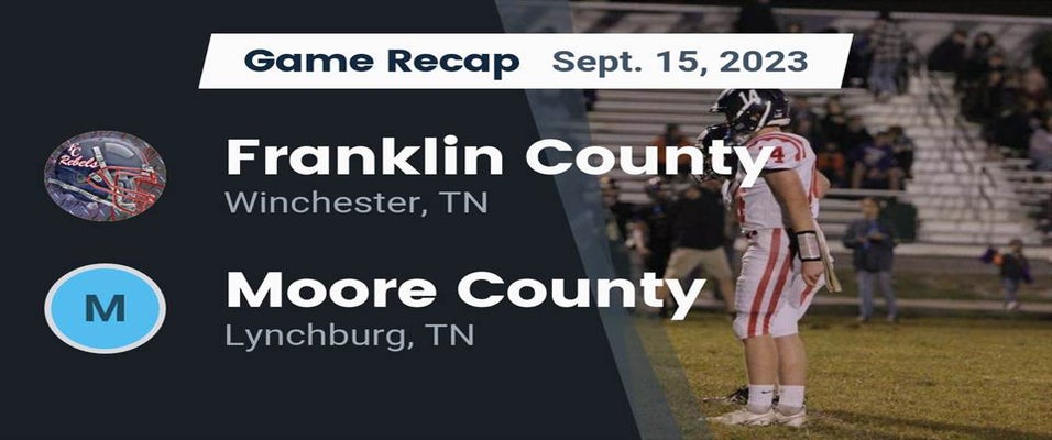 Franklin County vs Moore County | Football | 9/15/2023