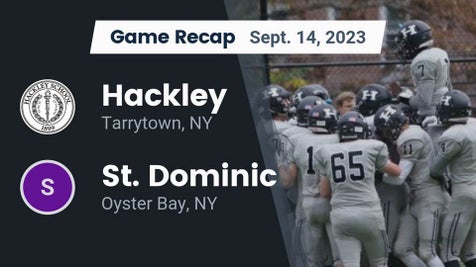 Hackley vs St. Dominic | Football | 9/14/2023