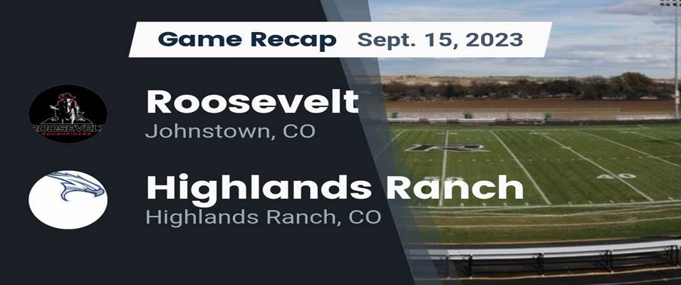 Highlands Ranch vs Roosevelt | Football | 9/15/2023