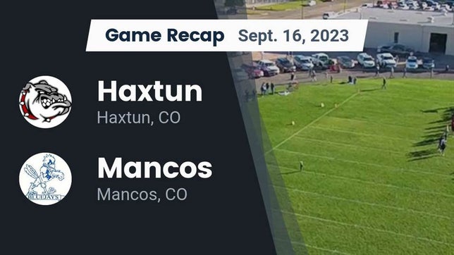Football Game Recap: Haxtun Fightin' Bulldogs vs. Mancos Bluejays