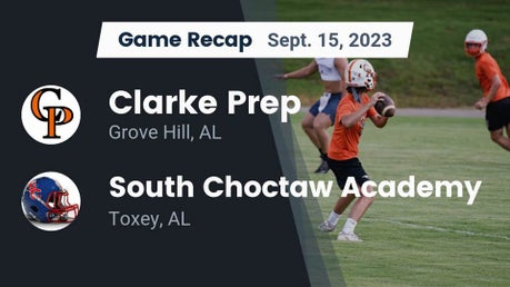 Clarke Prep vs Banks Academy | Football | 11/9/2023