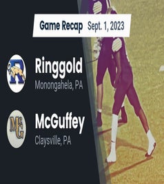 McGuffey vs Ringgold | Football | 9/1/2023