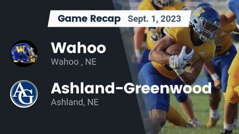 Wahoo vs Ashland-Greenwood | Football | 9/1