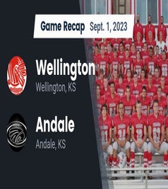 Wellington vs Andale | Football | 9/1/2023
