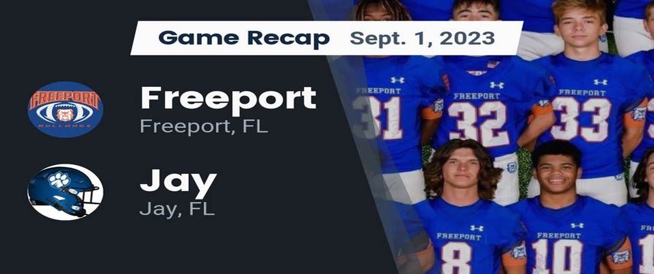 Jay vs Freeport | Football | 9/1/2023