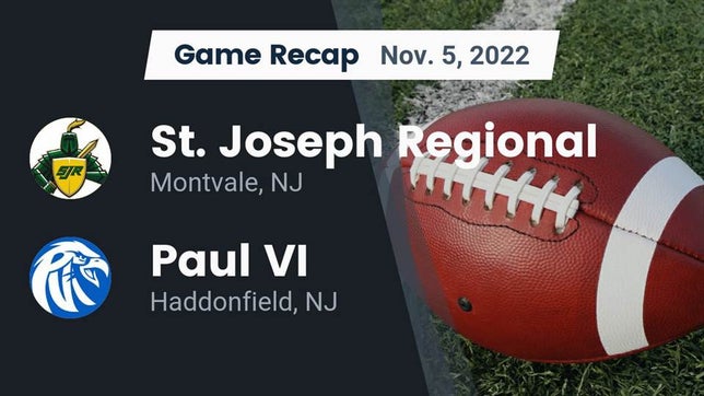 Football Game Preview: Delbarton Green Wave vs. St. Joseph Regional ...