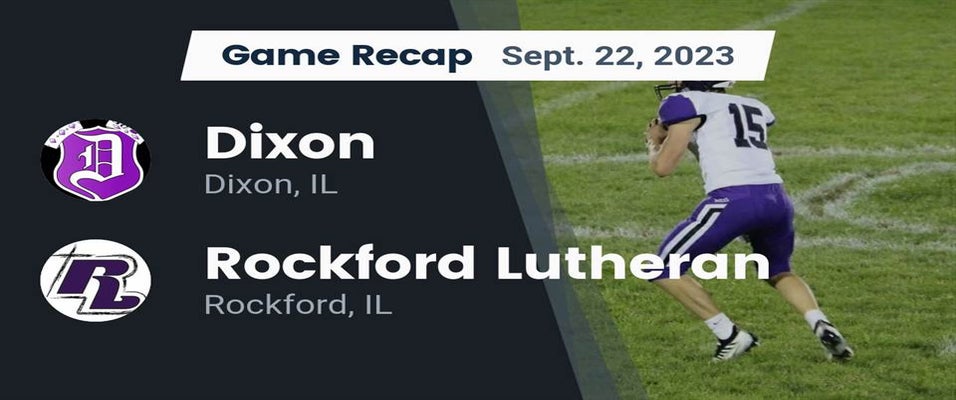 Dixon vs Lutheran | Football | 9/22/2023