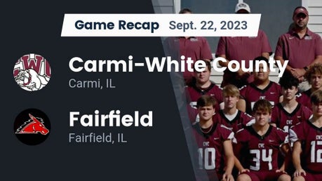 Sesser-Valier/Waltonville vs Carmi-White County | Football | 9/15