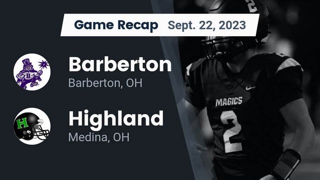 Football Game Recap: Barberton Magics vs. Aurora Greenmen