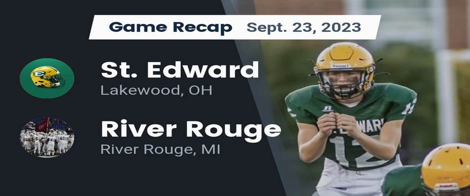 River Rouge vs St. Edward | Football | 9/23/2023