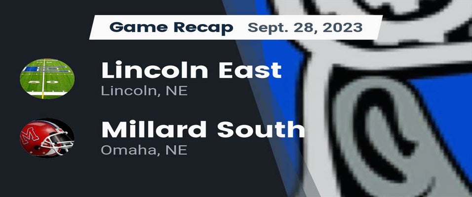 Millard South vs Lincoln East | Football | 9/28/2023