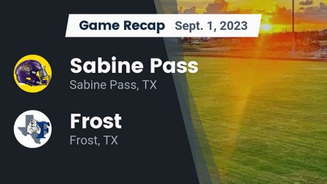 Sabine Pass vs Evadale | Football | 10/13/2023