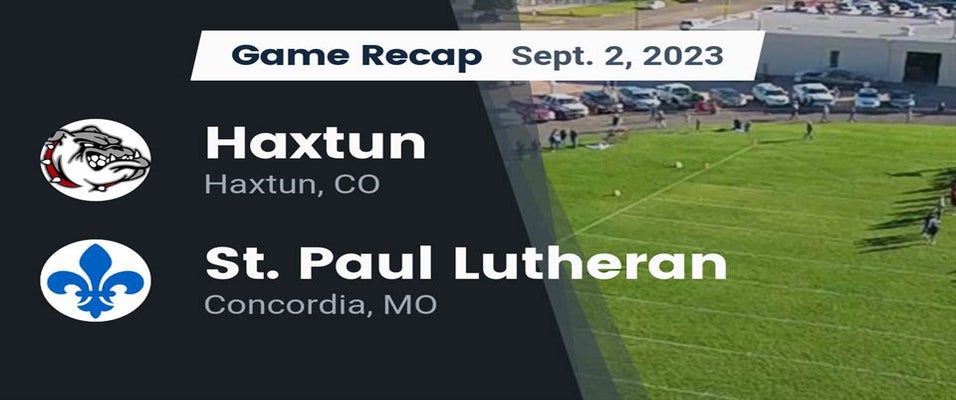 Haxtun vs St. Paul Lutheran | Football | 9/2/2023