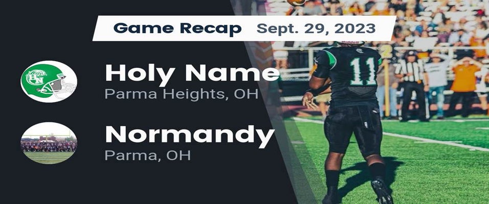 Normandy vs Holy Name | Football | 9/29/2023