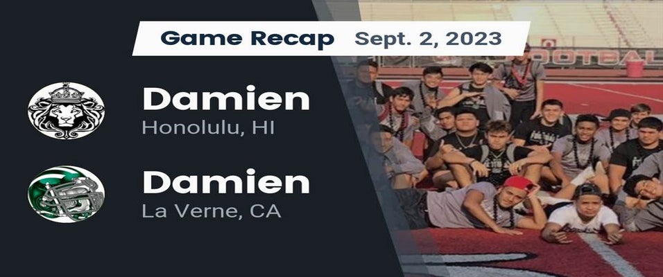 Damien vs Damien | Football | 9/2/2023