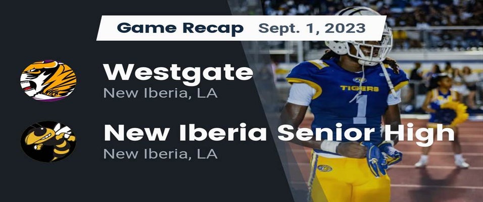 New Iberia vs Westgate | Football | 9/1/2023
