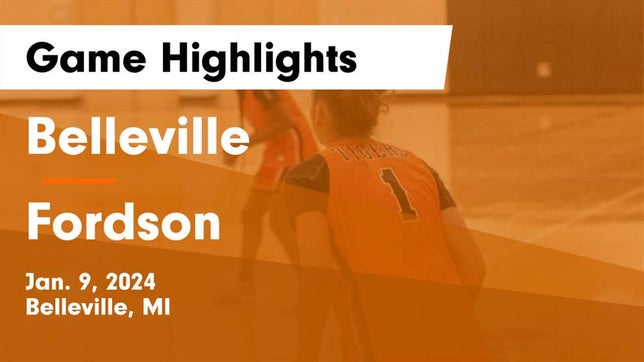 Basketball Game Preview: Belleville Tigers vs. Wayne Memorial Zebras