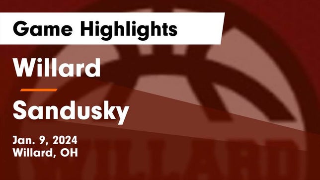Basketball Game Recap: Willard Crimson Flashes vs. Sandusky Blue Streaks