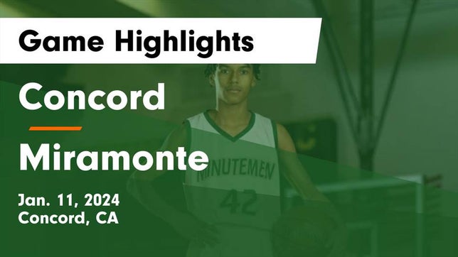 Basketball Game Recap: Miramonte Matadors vs. Clayton Valley Charter ...