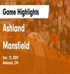 Shelby vs Ashland | Basketball | 1/6