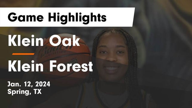 Klein Oak finds home court redemption against Tomball