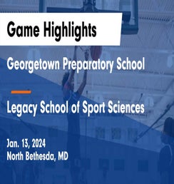 St. Stephen's & St. Agnes vs Georgetown Prep | Basketball | 2/21